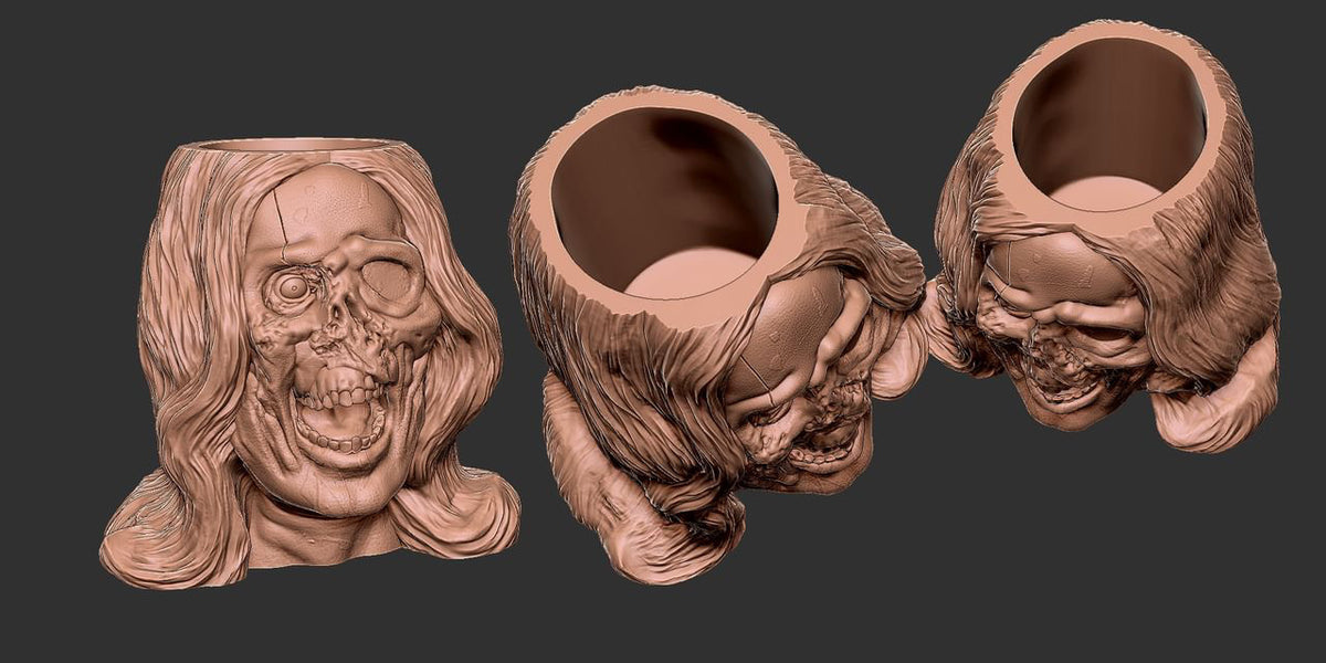Victoria Heyes Popcorn Bucket (Pale Girl Variant) – Kill Coven